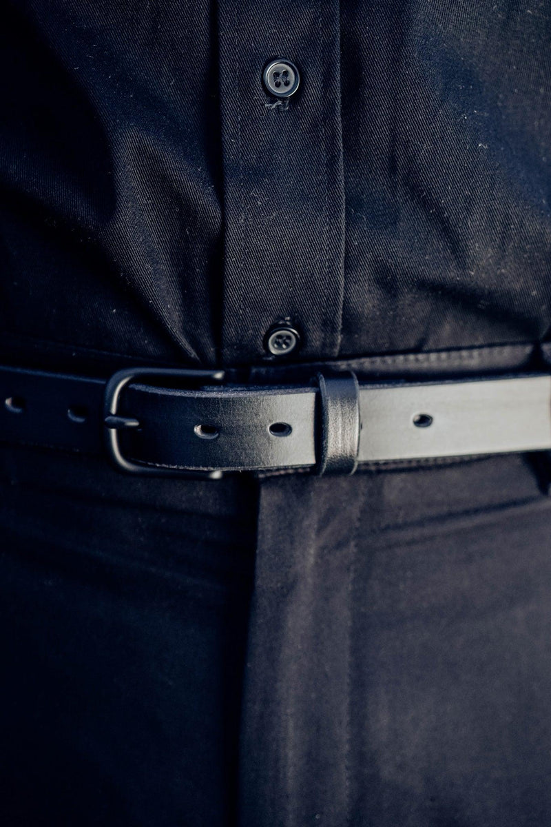 The Slim Leather Belt | Everyday Use – Anvil Hide