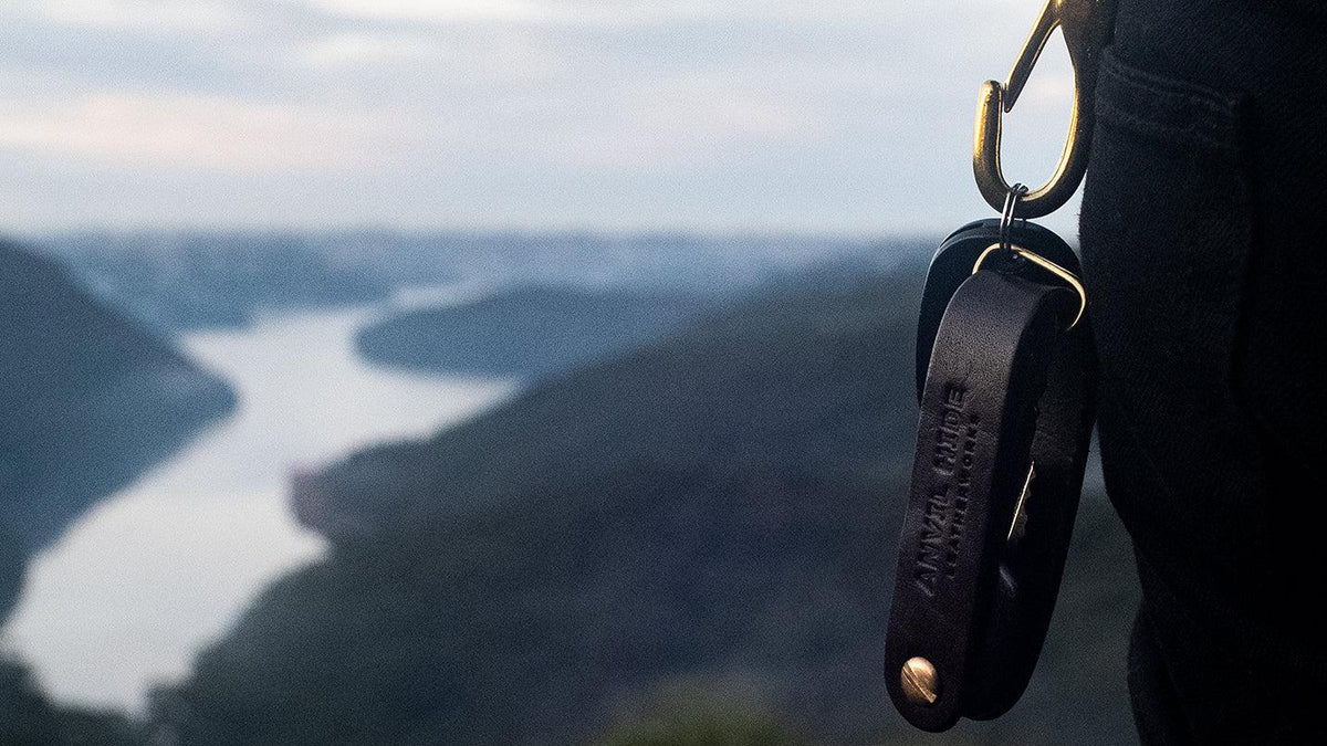 The Key-Tidy | Key Organiser Leather | Black, Brown – Anvil Hide